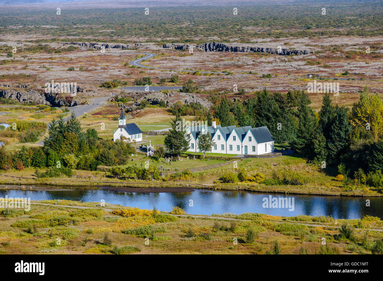 Historical site and national park Pingvellir,Iceland Stock Photo - Alamy
