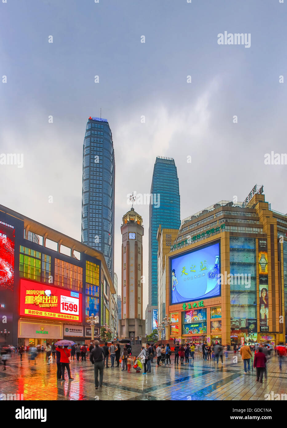 Jiefangbei High Resolution Stock Photography and Images - Alamy