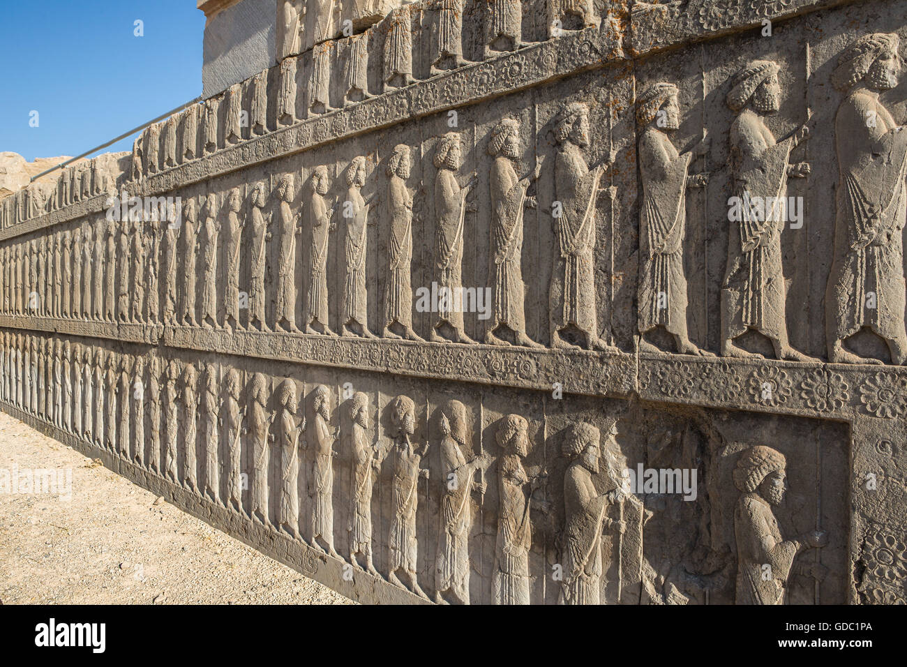 Iran,Persepolis City,Ruins of Persepolis,Apadana Palace Stock Photo - Alamy