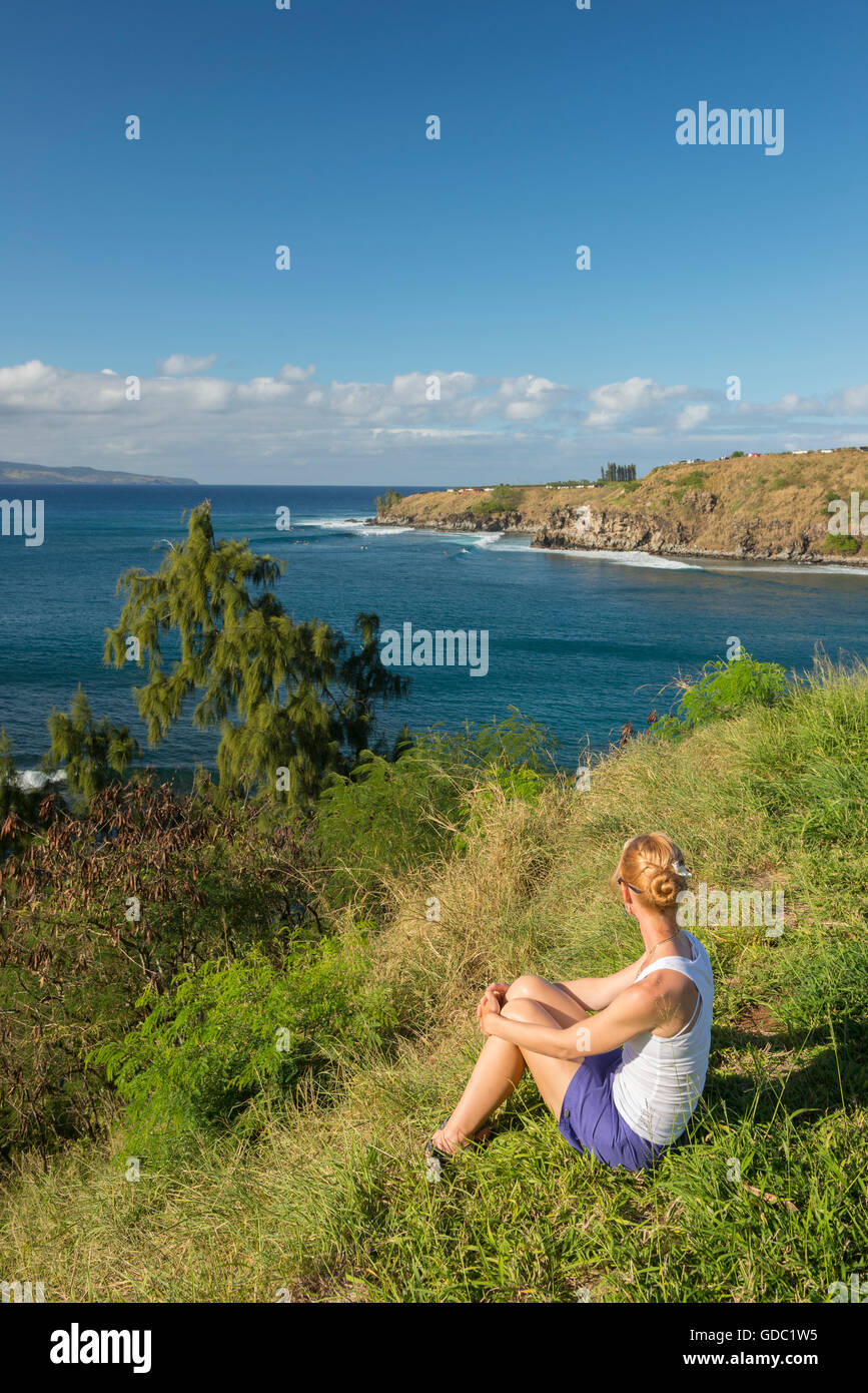 Hawaii girl hi-res stock photography and images - Alamy