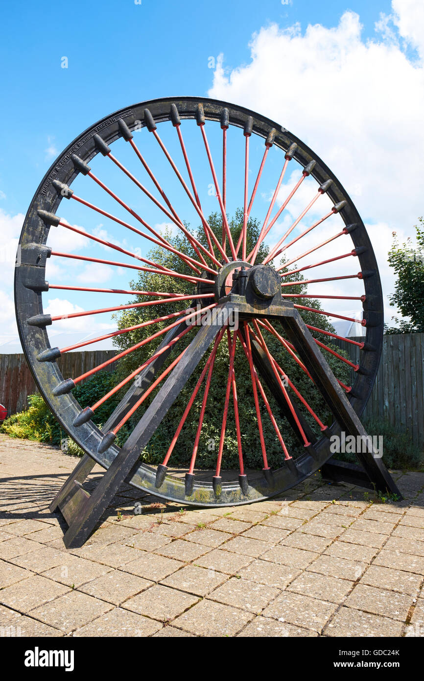 Winding Wheel From The Newdigate Colliery Miners Welfare Park Bedworth ...