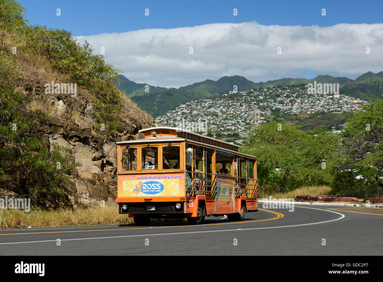 USA,Hawaii,Oahu,Honolulu,Diamond head state Monument Stock Photo - Alamy