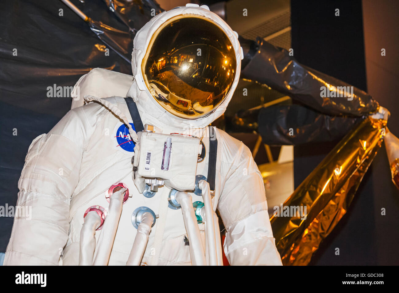 England,London,Kensington,Science Museum,NASA Spacesuit Stock Photo - Alamy