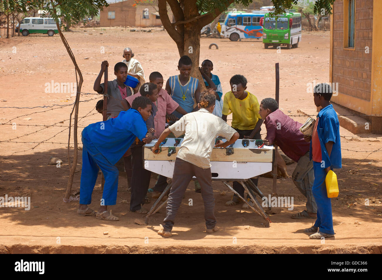 Ethiopia football kids hi-res stock photography and images - Alamy