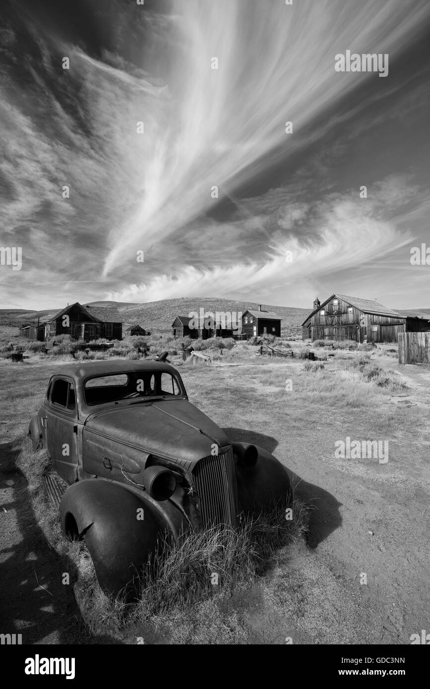 USA,California,Eastern Sierra,Bodie,State Historic Park,ghost town ...