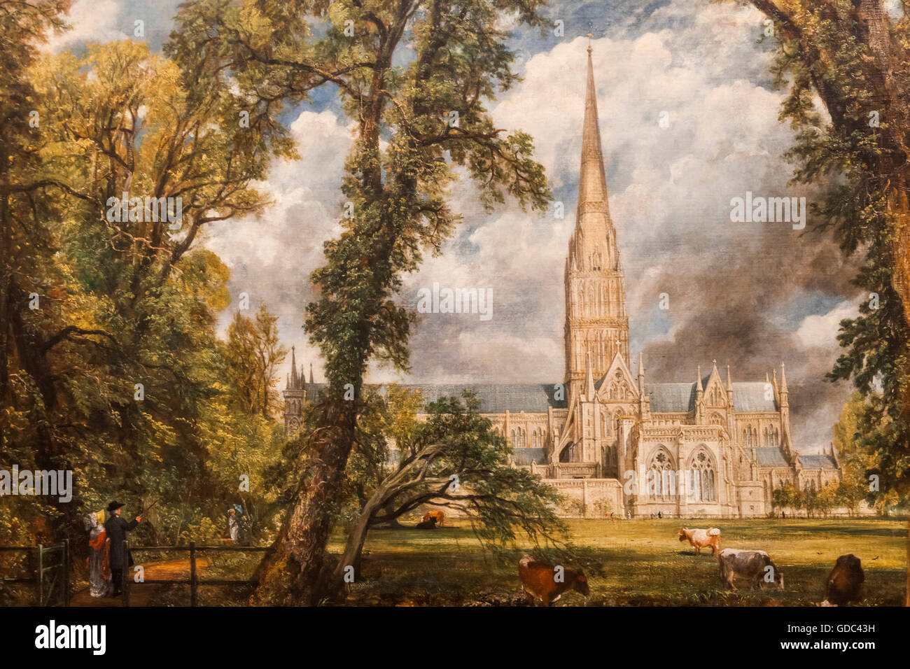Salisbury cathedral john constable hi-res stock photography and images ...