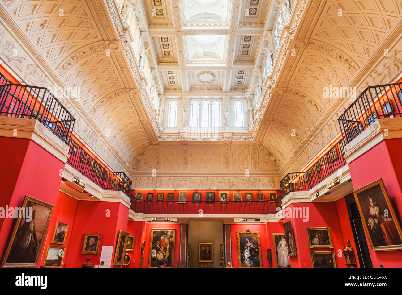 England,Cambridgeshire,Cambridge,Fitzwilliam Museum,Interior View Stock ...