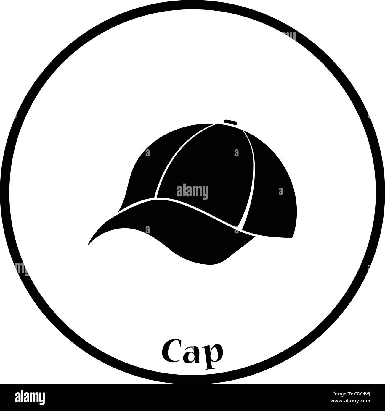 Baseball cap shop Black and White Stock Photos & Images - Alamy