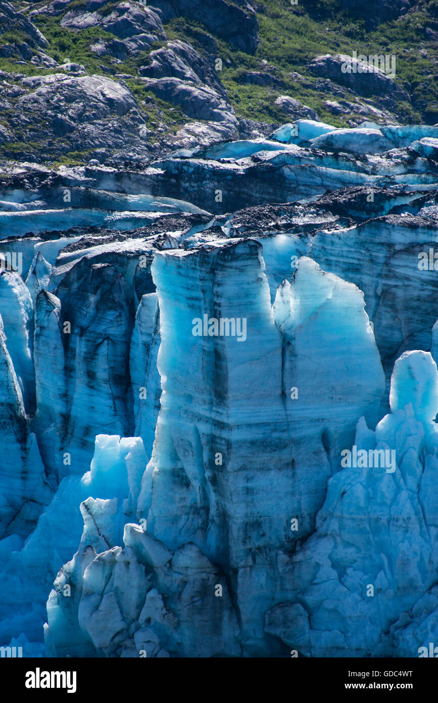 Johns Hopkins glacier,glacier bay,national park,Alaska,USA,glacier,ice ...