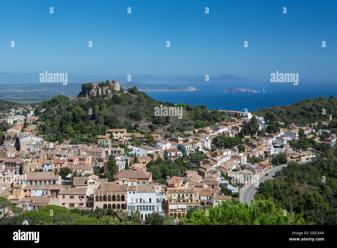 Begur castle hi-res stock photography and images - Alamy