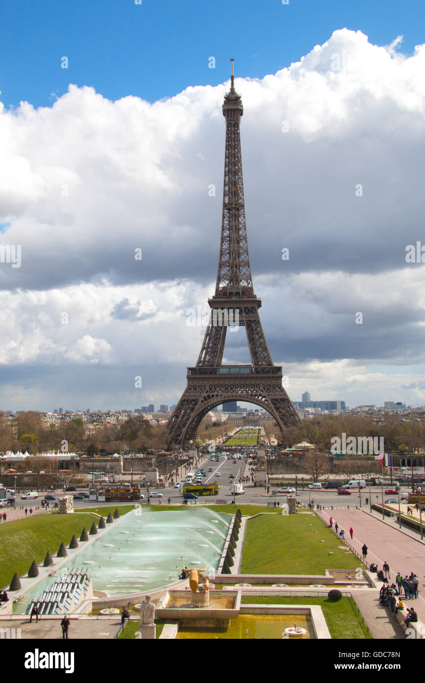 Paris,tour Eiffel,Eiffel Tower Stock Photo - Alamy