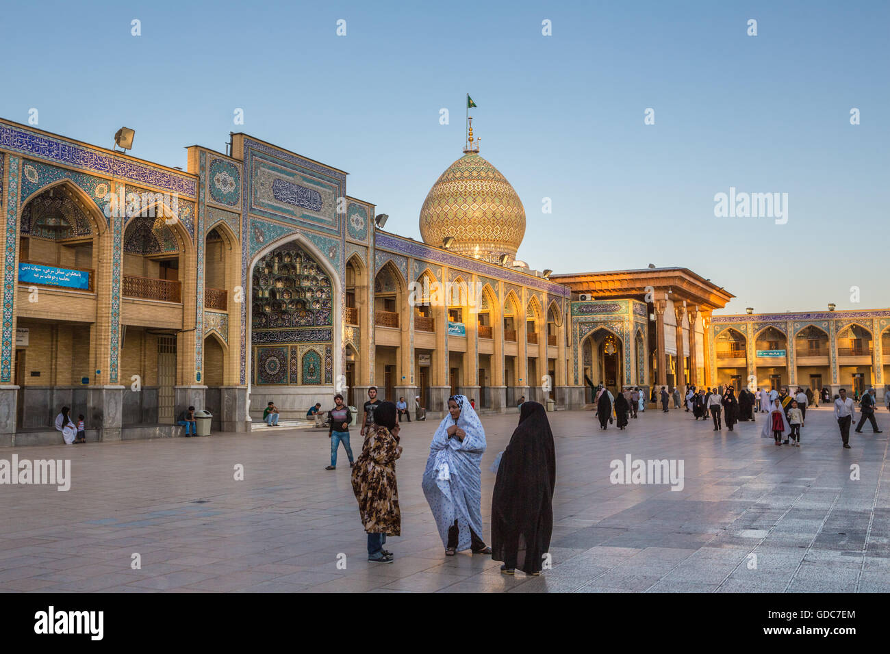 Iran,Shiraz City,Shah-e Cheragh Sanctuary Stock Photo - Alamy