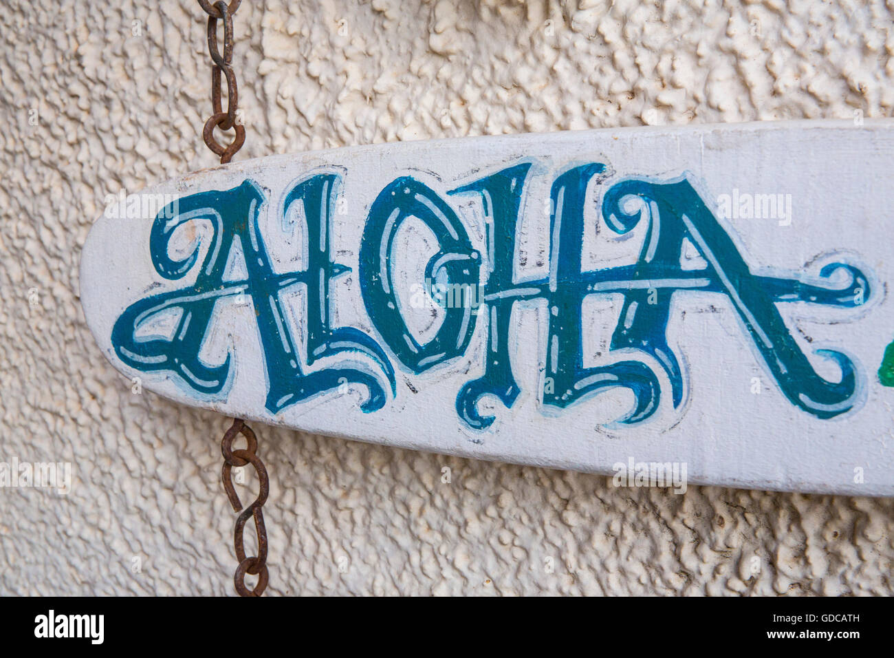 Hawaii sign hi-res stock photography and images - Alamy