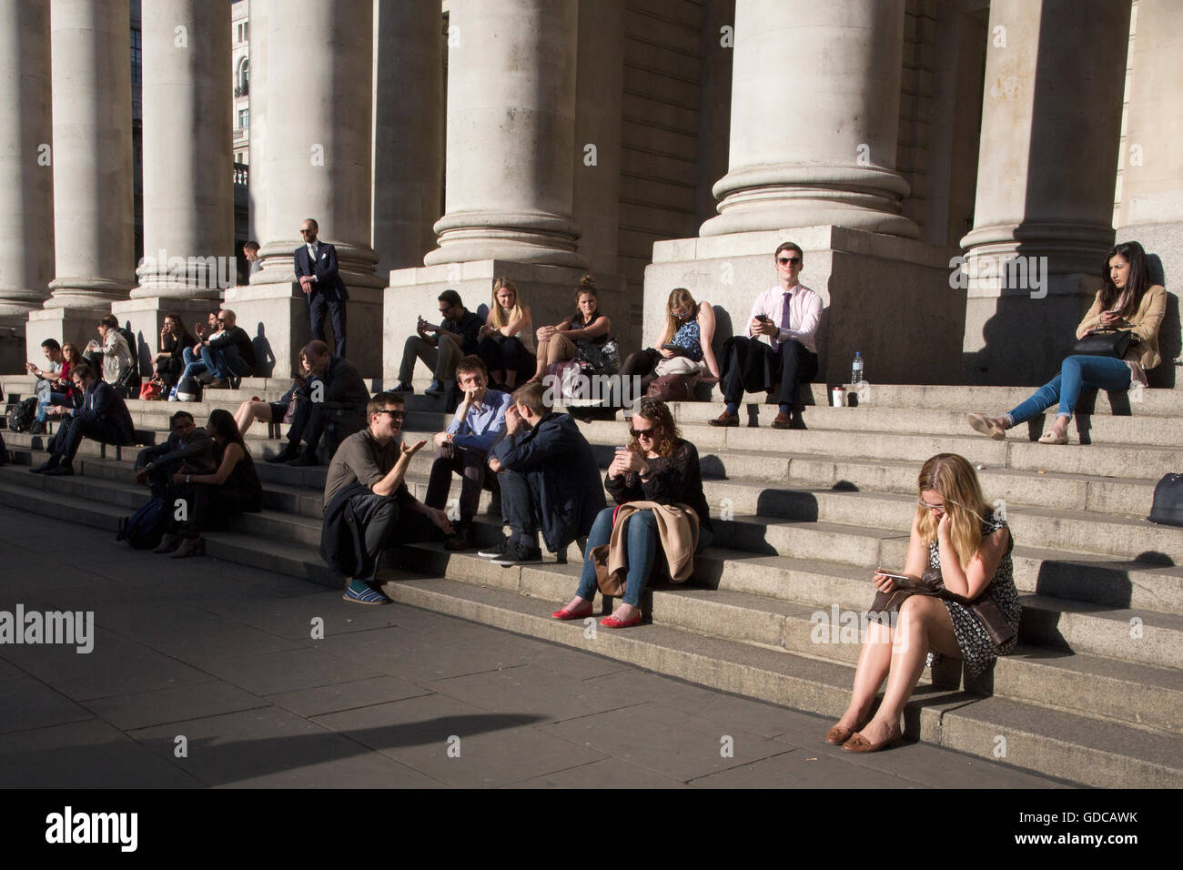 Office workers in The City of London, England, UK Stock Photo - Alamy