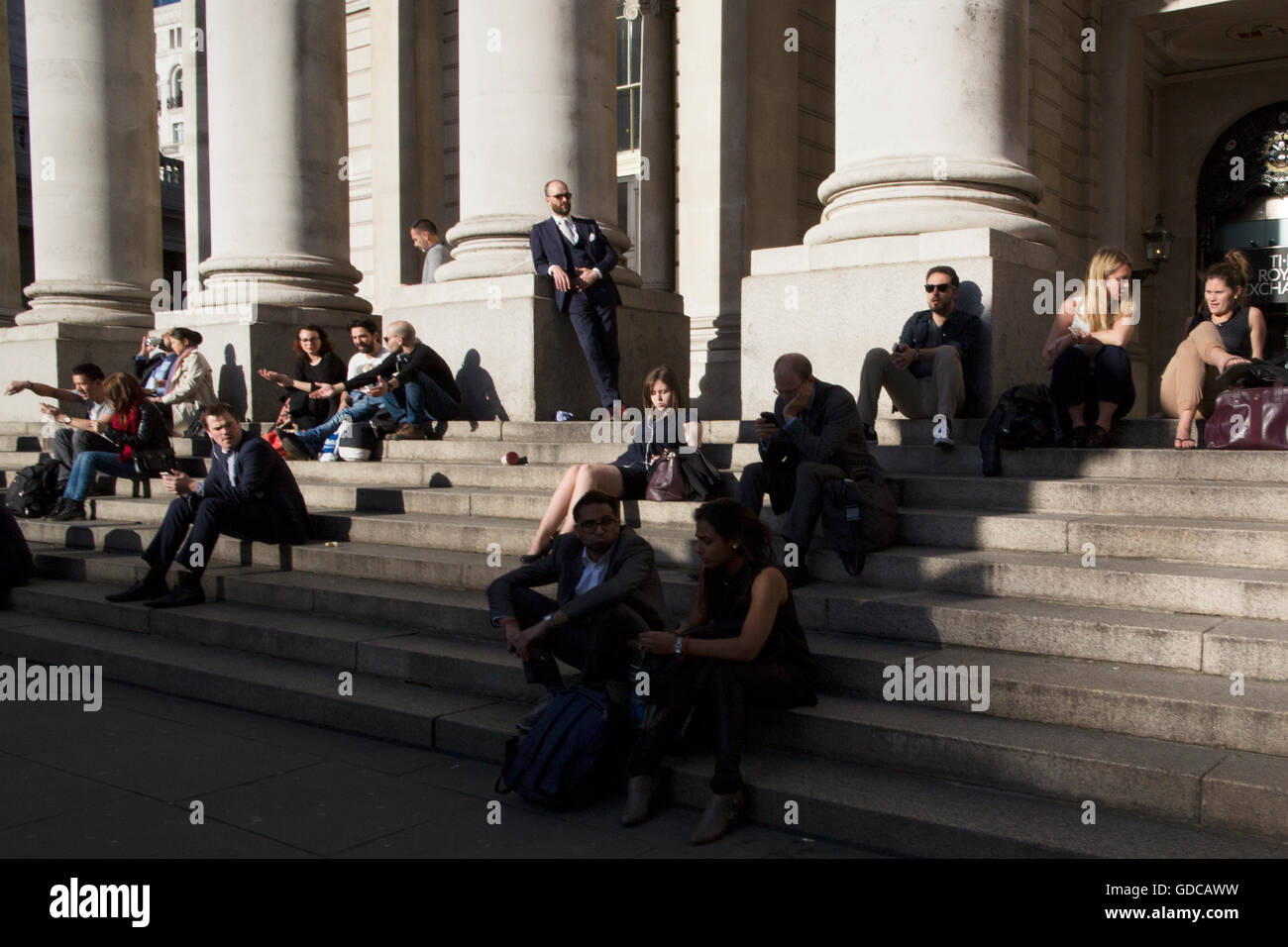 Office workers in The City of London, England, UK Stock Photo - Alamy