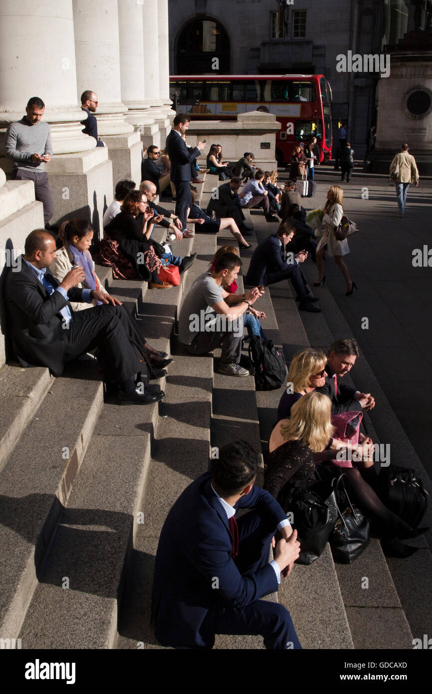 Office workers in The City of London, England, UK Stock Photo - Alamy
