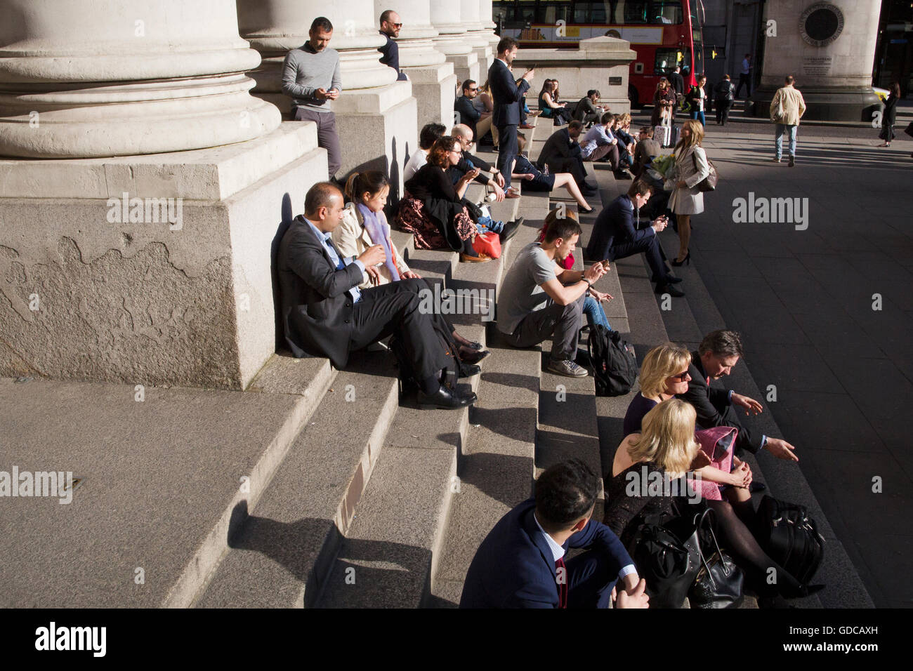 Office workers in The City of London, England, UK Stock Photo - Alamy