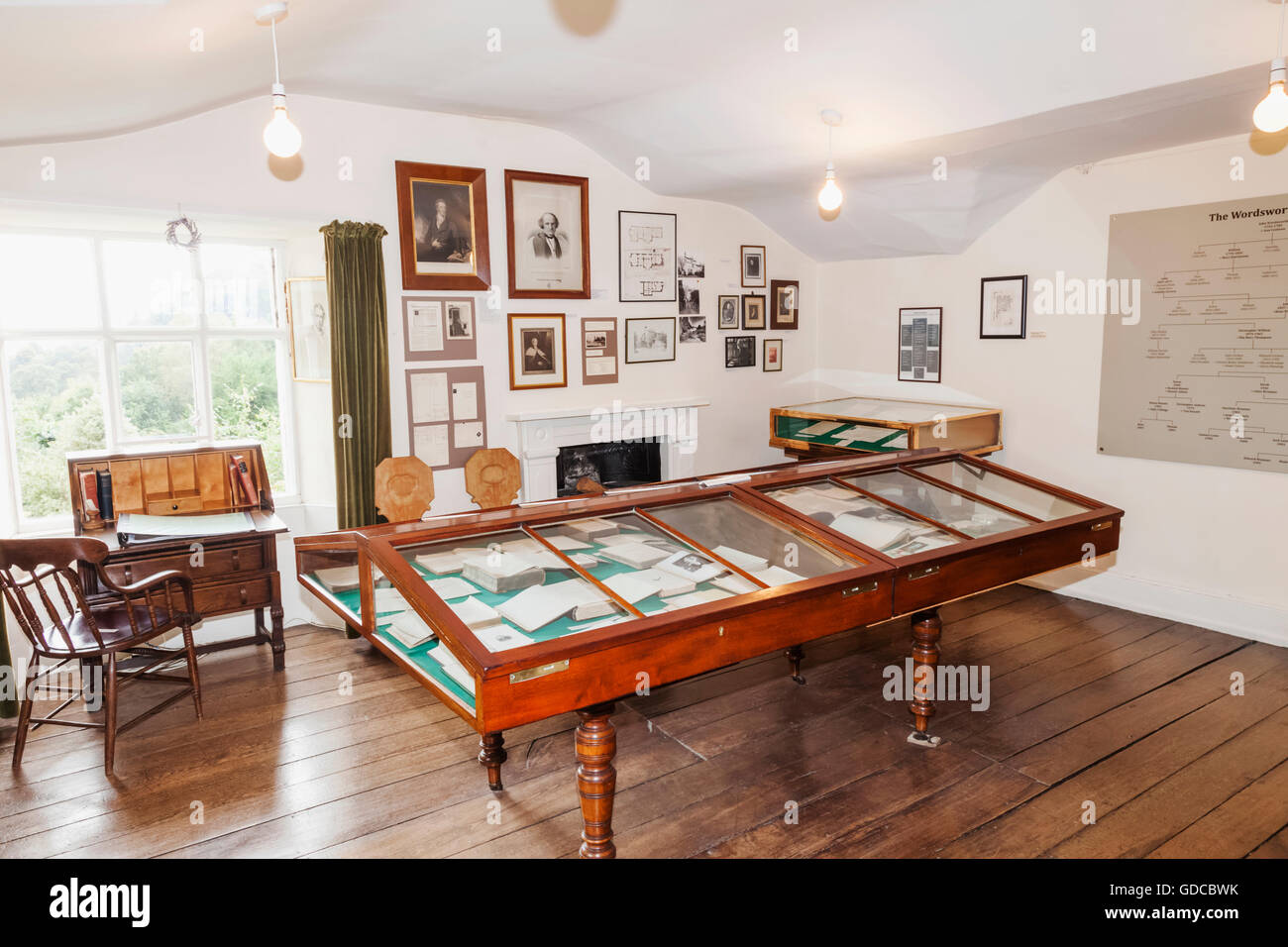 William Wordsworth Home Rydal Mount High Resolution Stock Photography ...