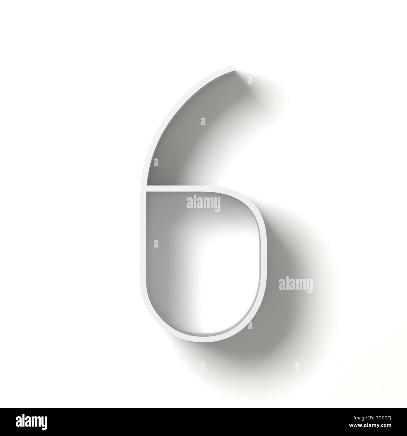 Number 6 line hi-res stock photography and images - Alamy