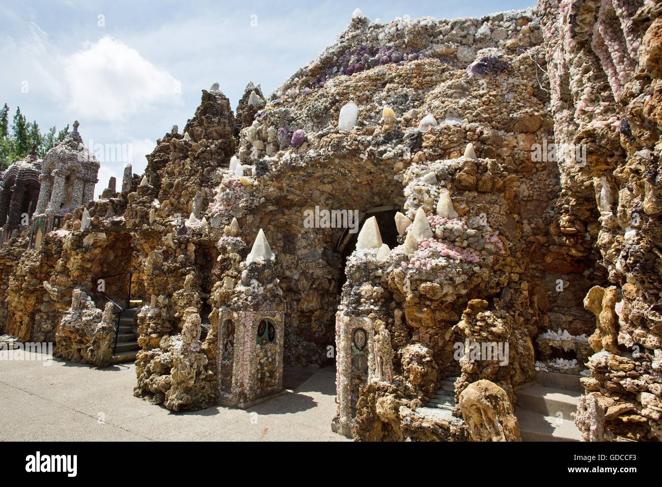 Shrine of the grotto of the redemption hi-res stock photography and ...