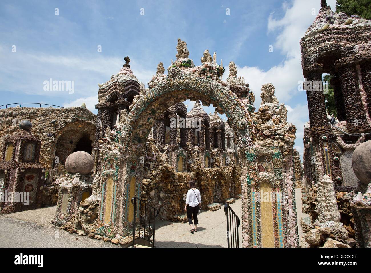 Grotto of the Redemption in West Bend, Iowa, USA Stock Photo - Alamy