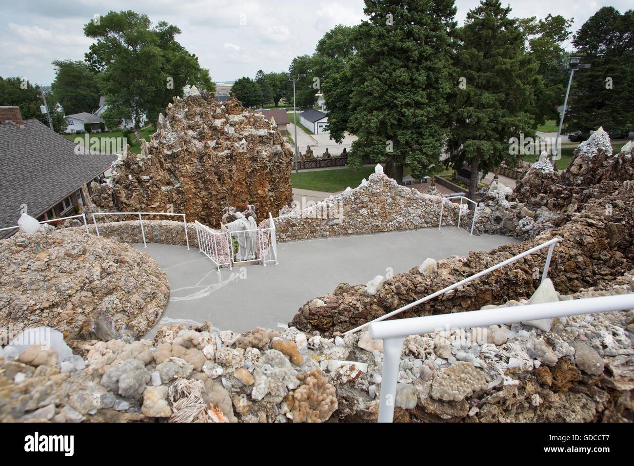 Grotto of the Redemption in West Bend, Iowa, USA Stock Photo - Alamy