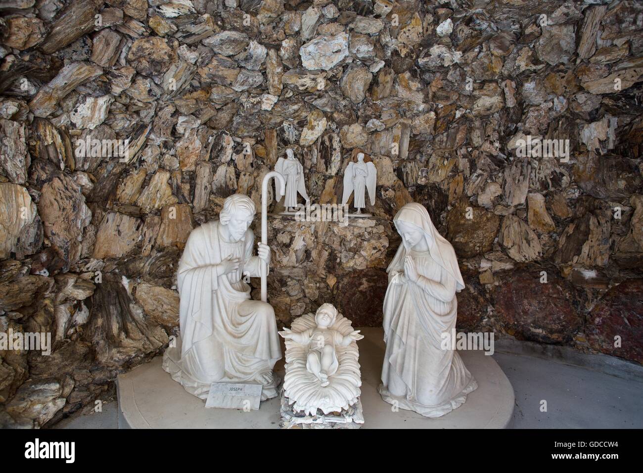 Grotto of the Redemption in West Bend, Iowa, USA Stock Photo - Alamy