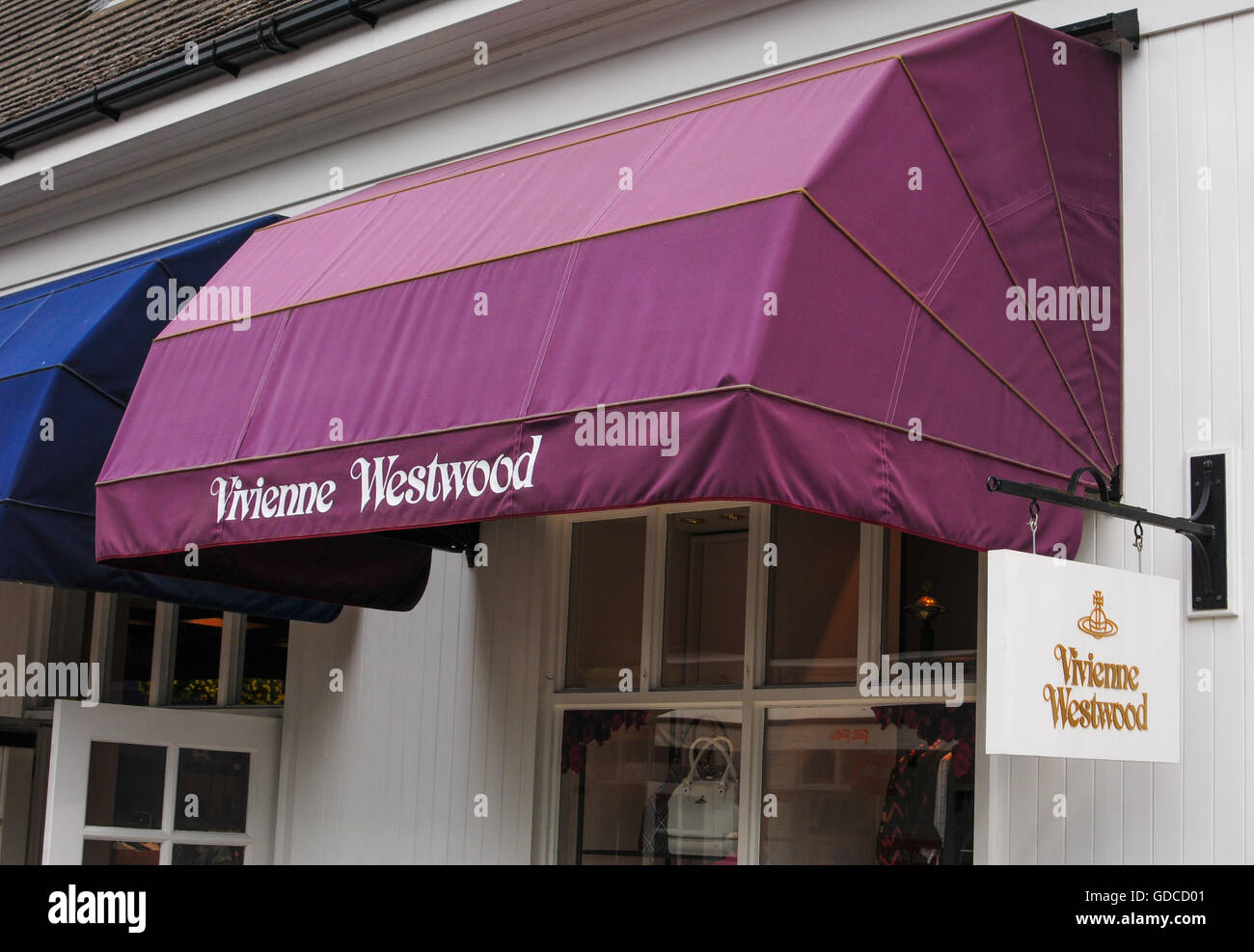 Vivienne Westwood brand logo Bicester Retail Village Stock Photo - Alamy
