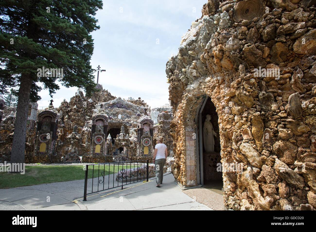Shrine of the grotto of the redemption hi-res stock photography and ...