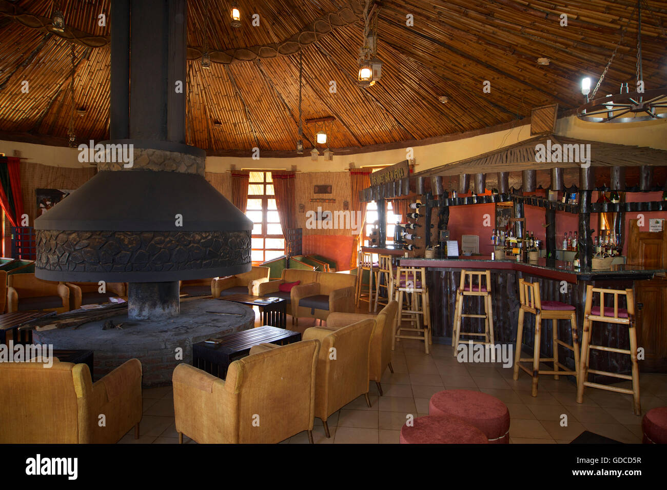 The highest bar in Africa. Simien Lodge, Simien mountains, Amhara ...