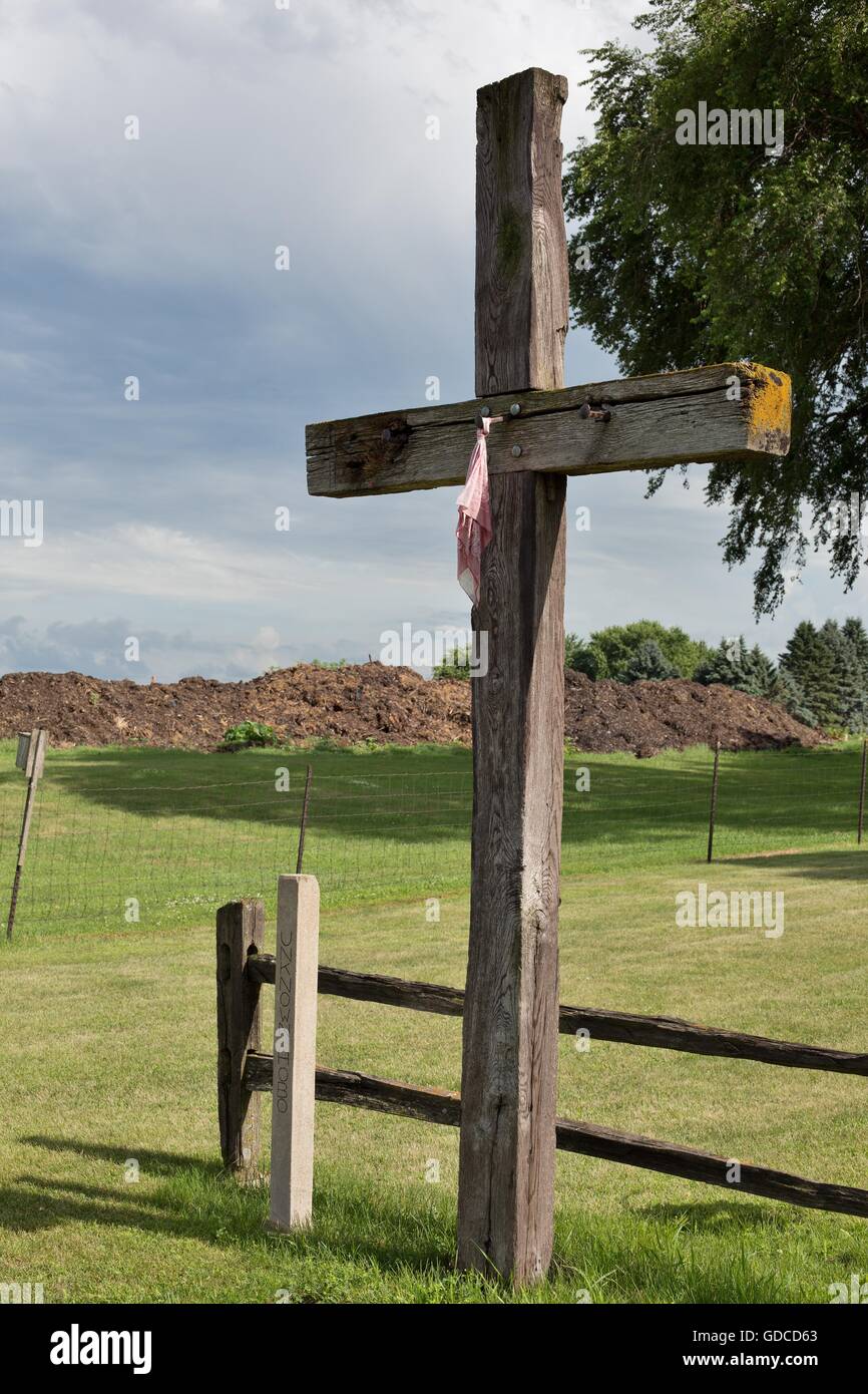 Hobo Cemetery in Britt, Iowa, USA Stock Photo - Alamy