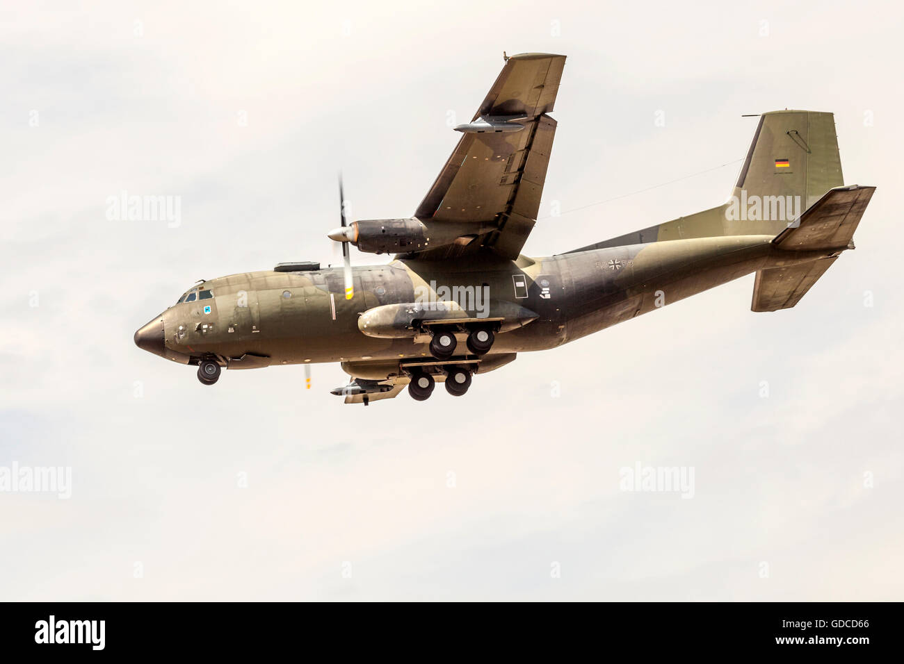 German Transall C-160 Military Aircraft Stock Photo - Alamy