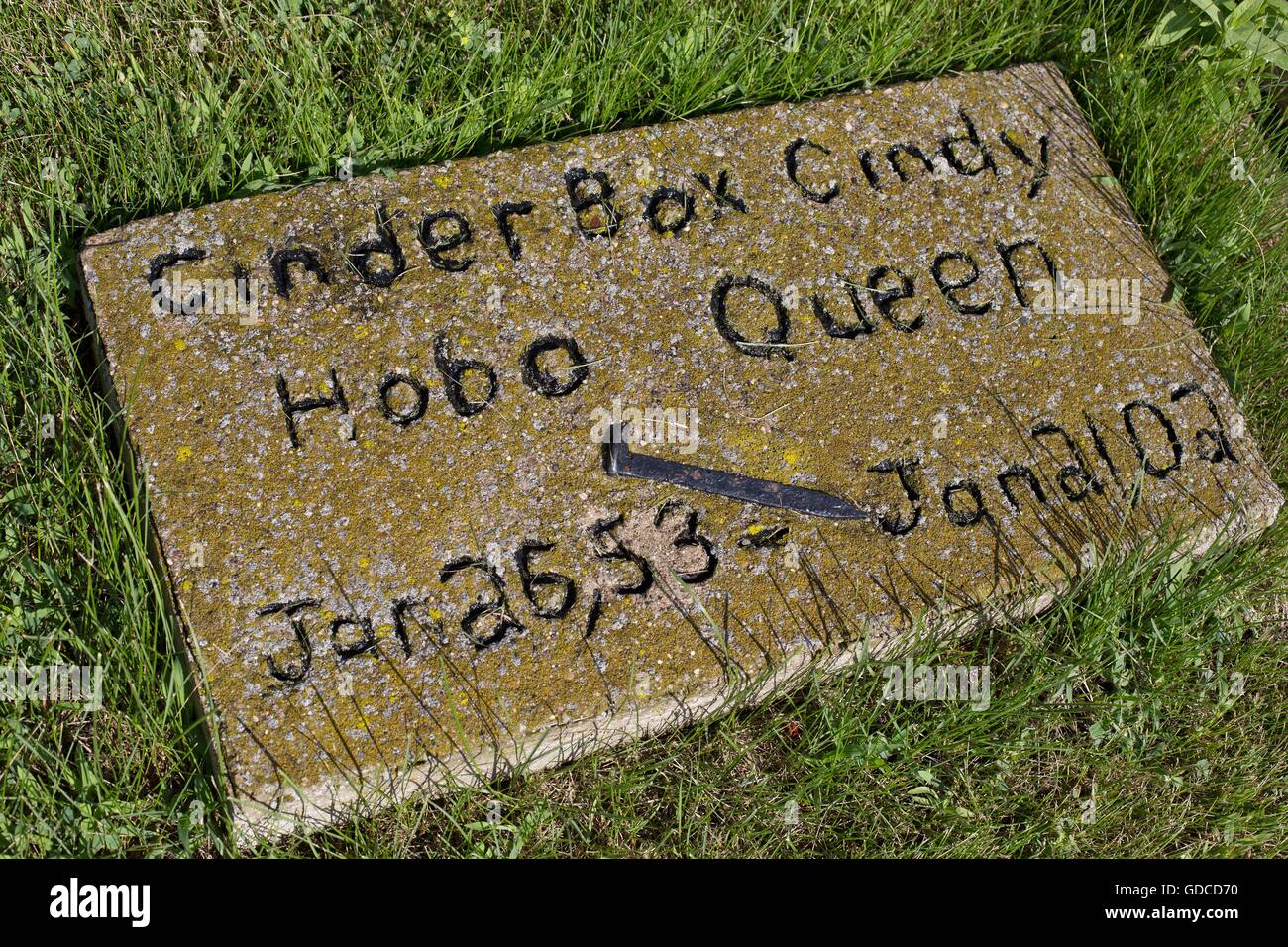 Hobo Cemetery in Britt, Iowa, USA Stock Photo - Alamy