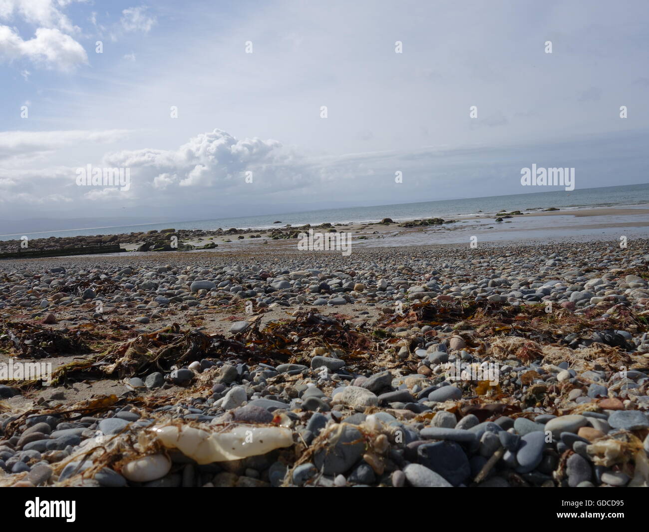 Barmouth beach fish and chips hi-res stock photography and images - Alamy