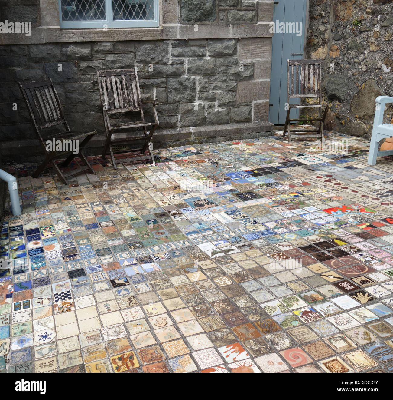 Rustic tile pattern Stock Photo - Alamy