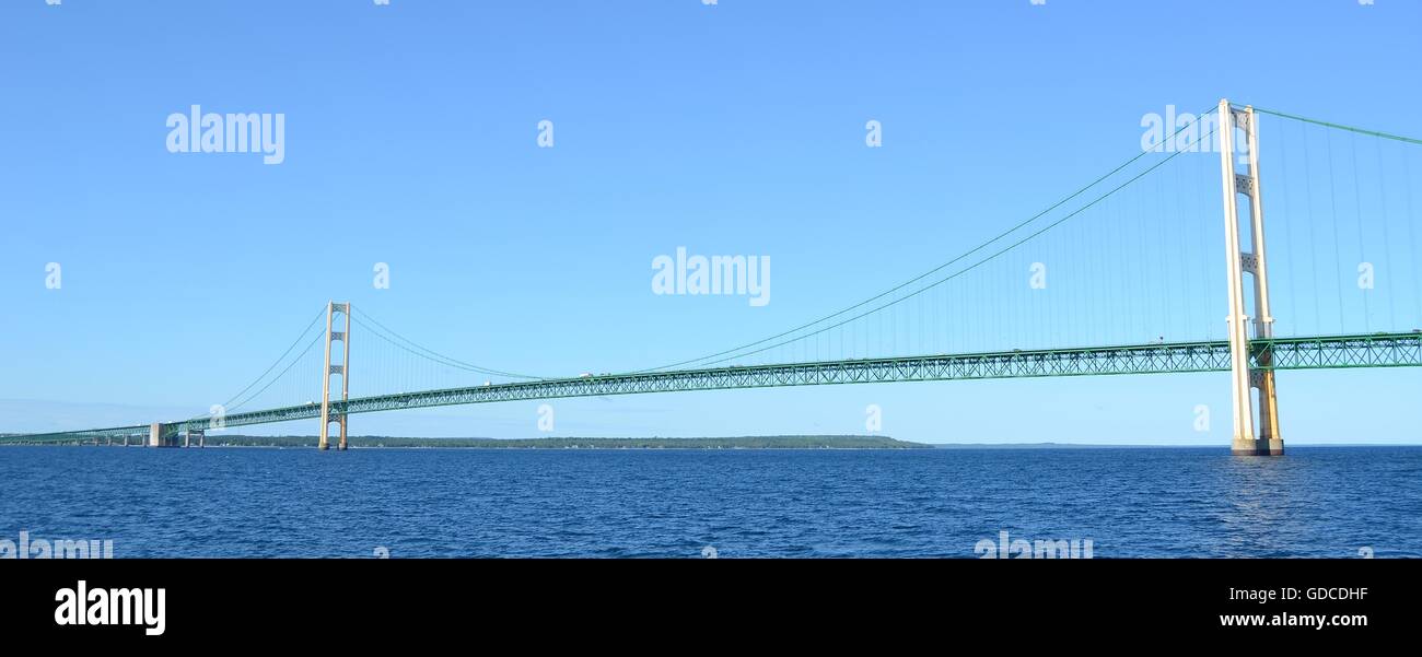 Mackinac bridge hi-res stock photography and images - Alamy