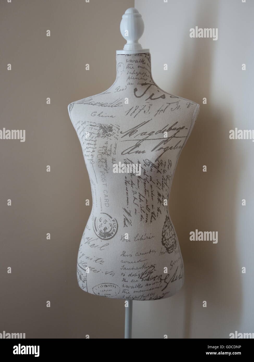 A dressmakers stylish mannequin Stock Photo - Alamy