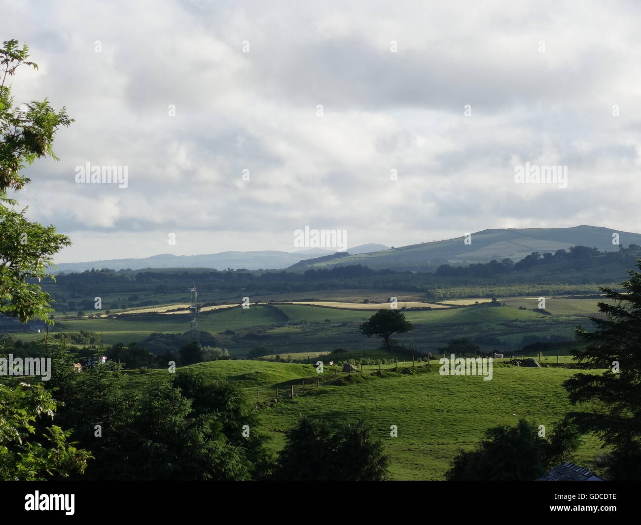 The Welsh countryside Stock Photo - Alamy