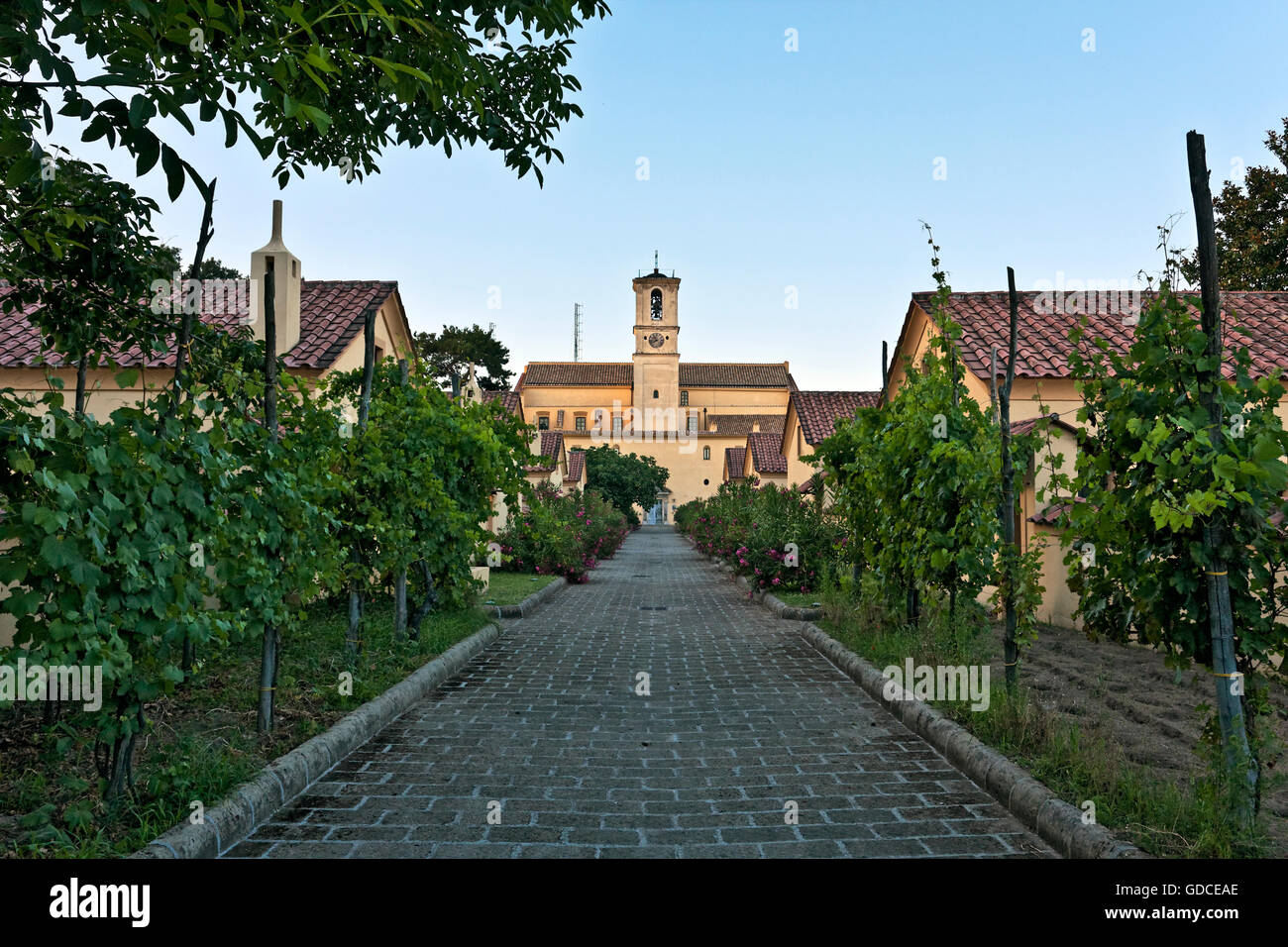 Church and monastery of the Hermitage of Monte Giove, architect ...