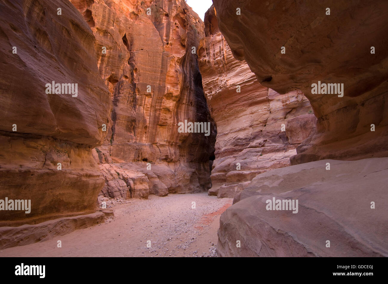 The Siq, Petra, Jordan, Middle East Stock Photo - Alamy