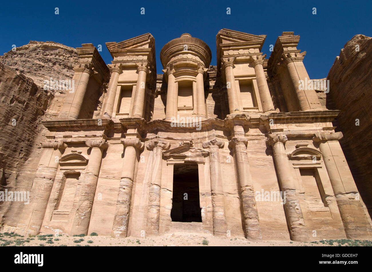 The Monastery, Al Deir, Petra, Jordan, Middle East Stock Photo - Alamy
