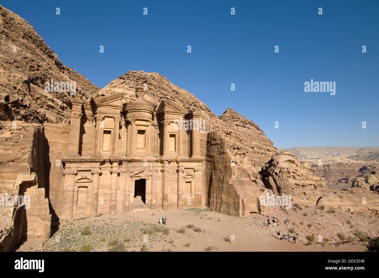 The Monastery, Al Deir, Petra, Jordan, Middle East Stock Photo - Alamy