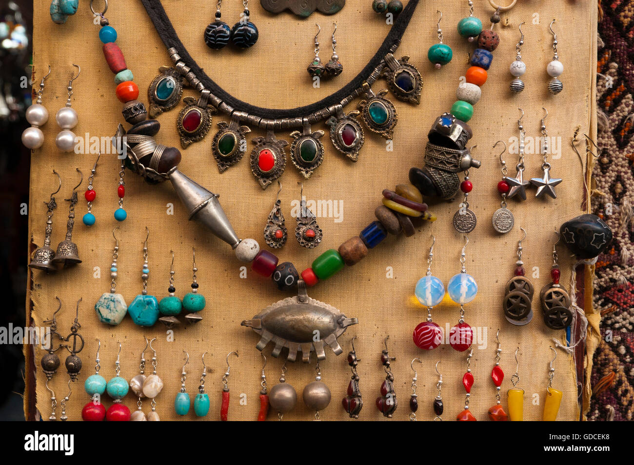 Marrakech souk jewellery hi-res stock photography and images - Alamy