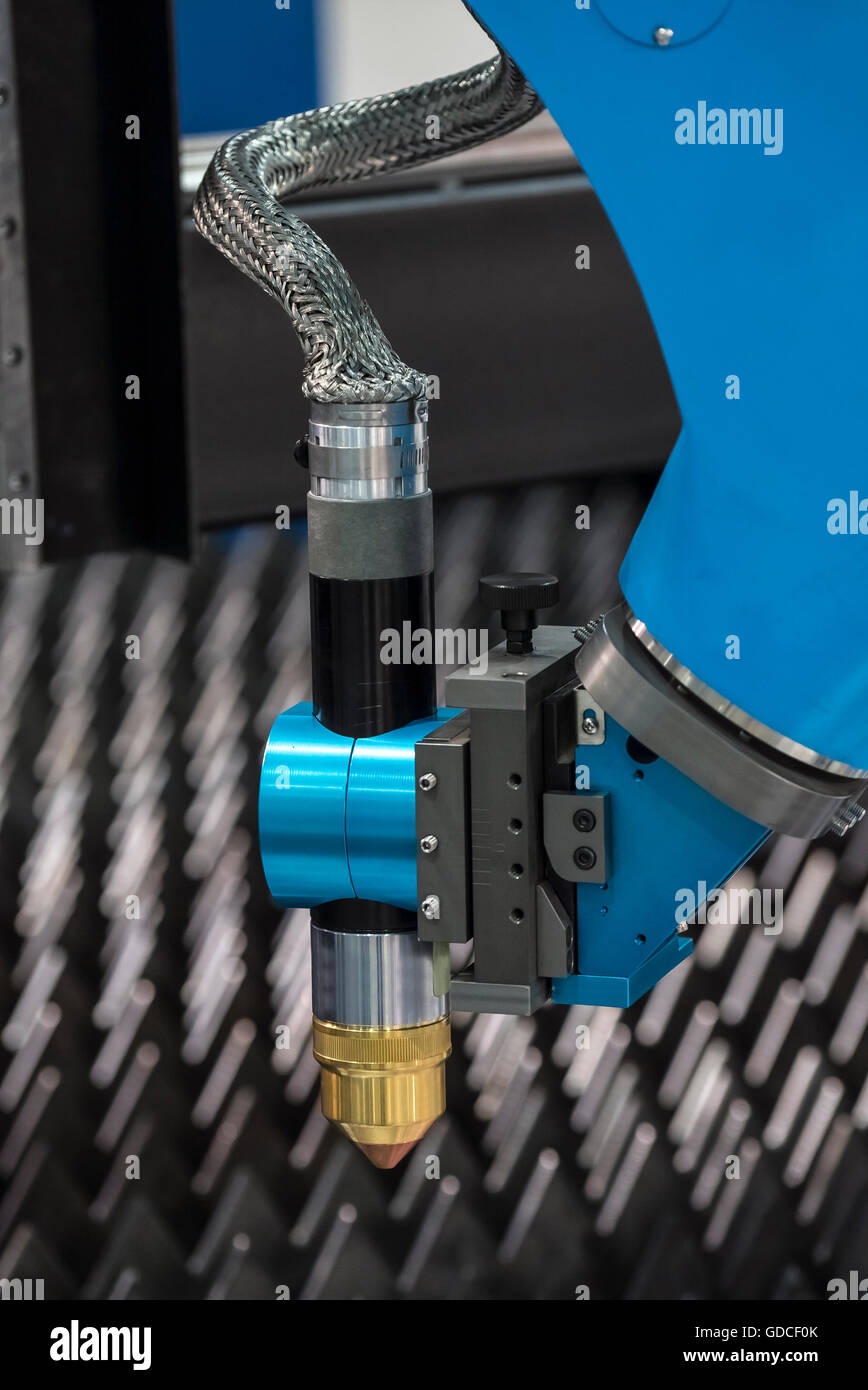 Co2 laser cutting machine hi-res stock photography and images - Alamy
