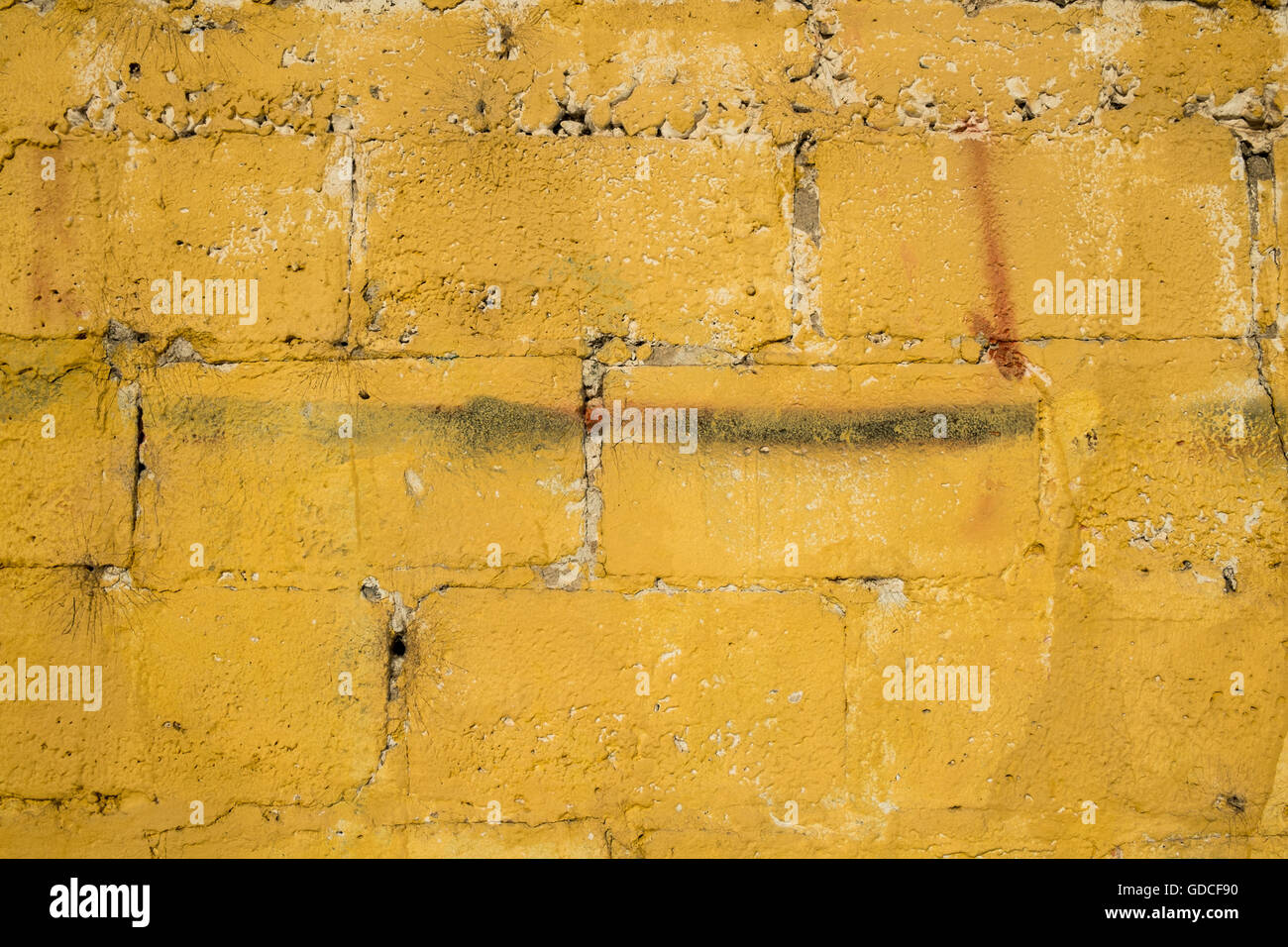 Full frame take of a concrete block wall Stock Photo - Alamy
