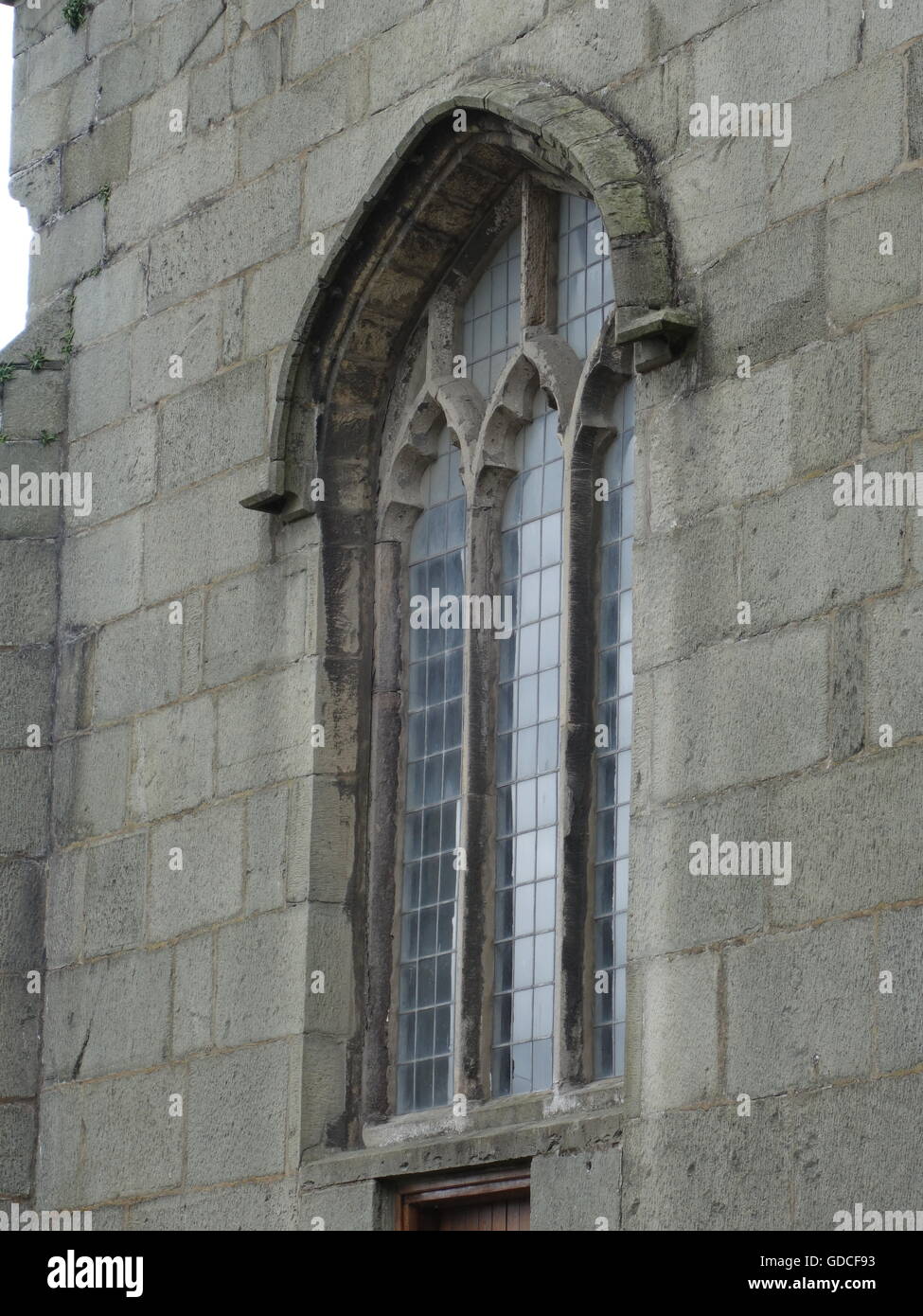 old gothic church window Stock Photo - Alamy