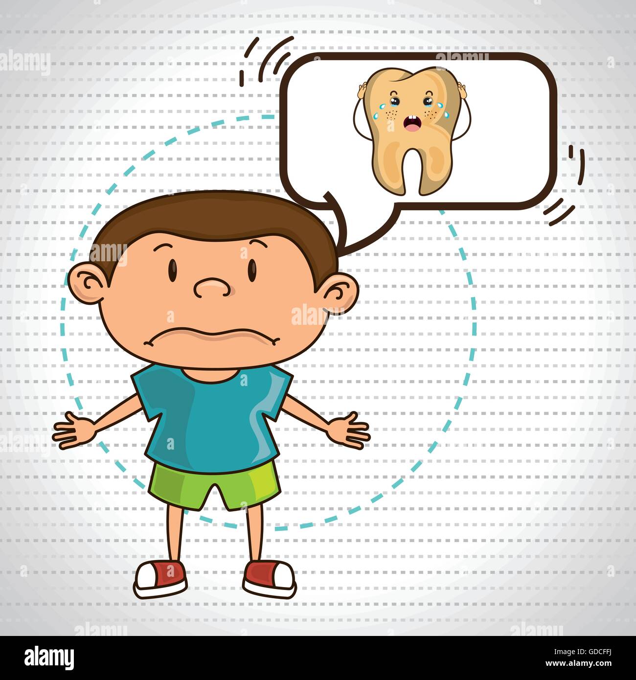 child with tooth isolated icon design Stock Vector Image & Art - Alamy