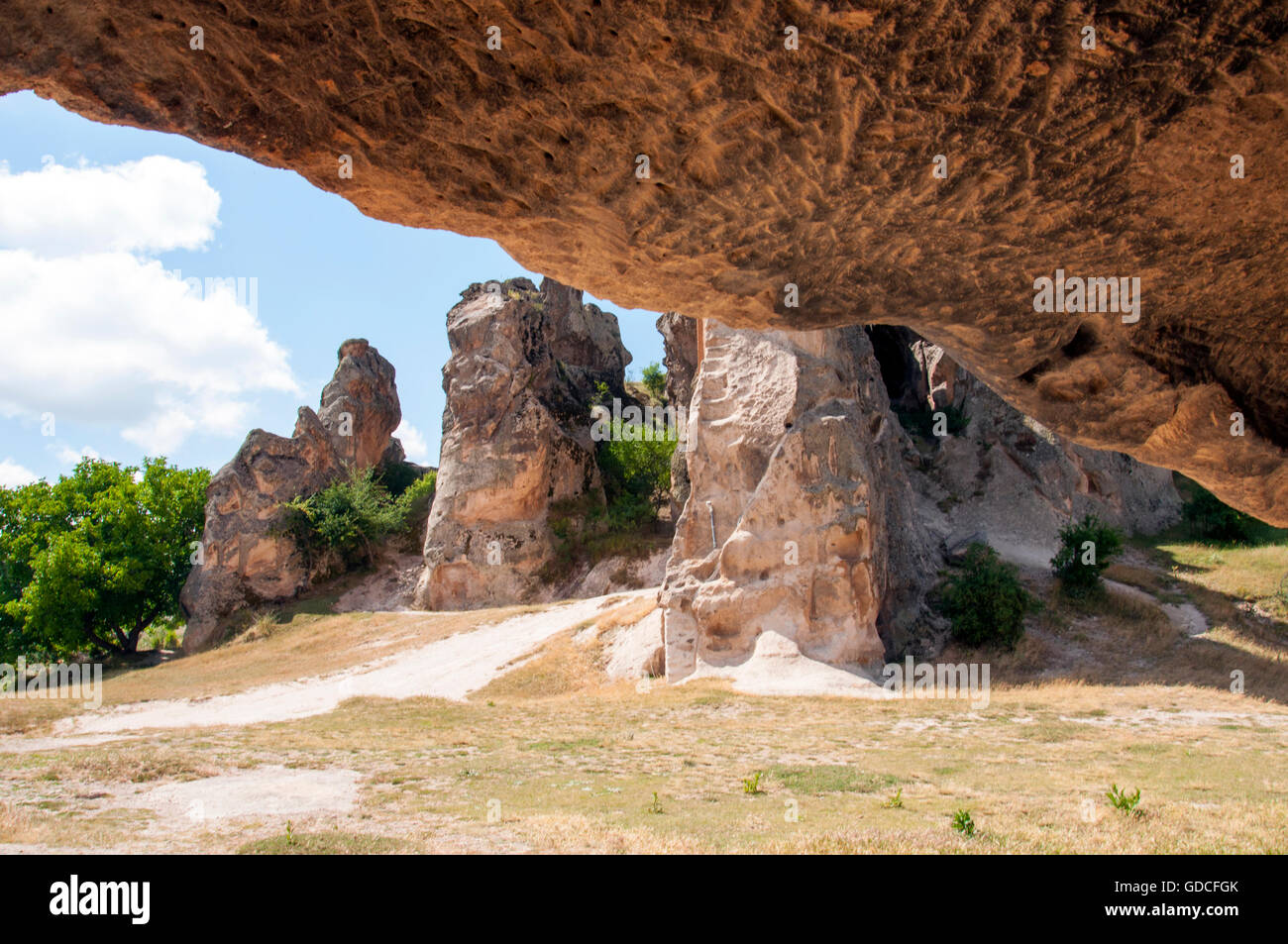 Midas Midas Monument of Ancient City in Yazilikaya, Eskisehir Stock ...