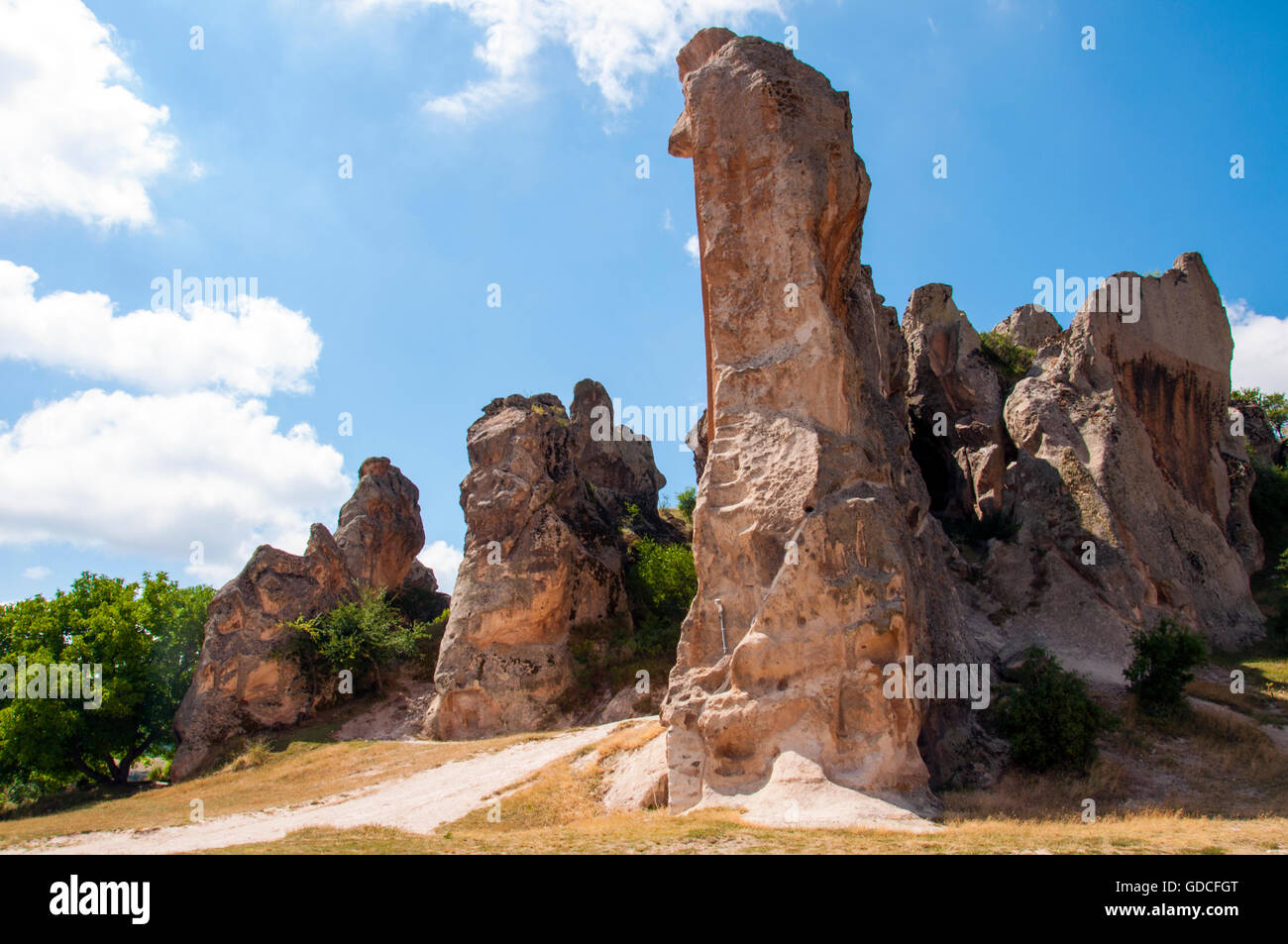 Midas Midas Monument of Ancient City in Yazilikaya, Eskisehir Stock ...
