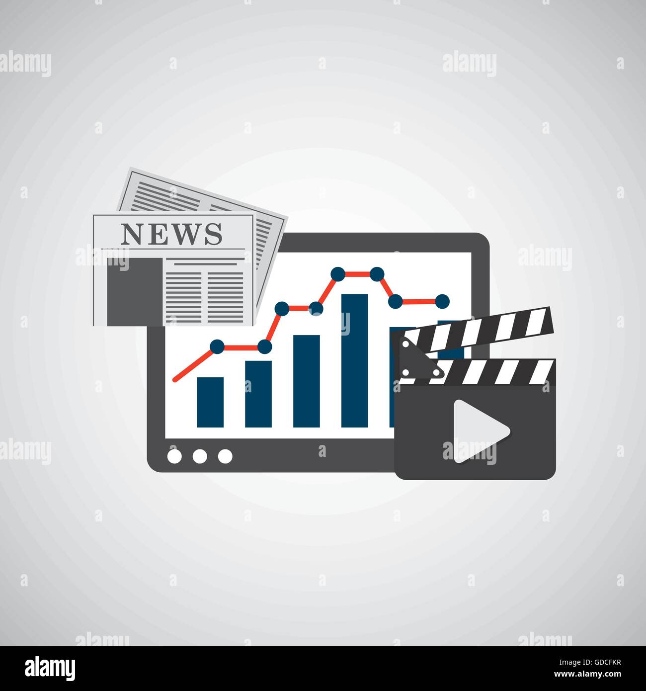 data analysis icon Stock Vector Image & Art - Alamy